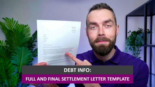 Full and Final Settlement Offer - Sample Letter Template