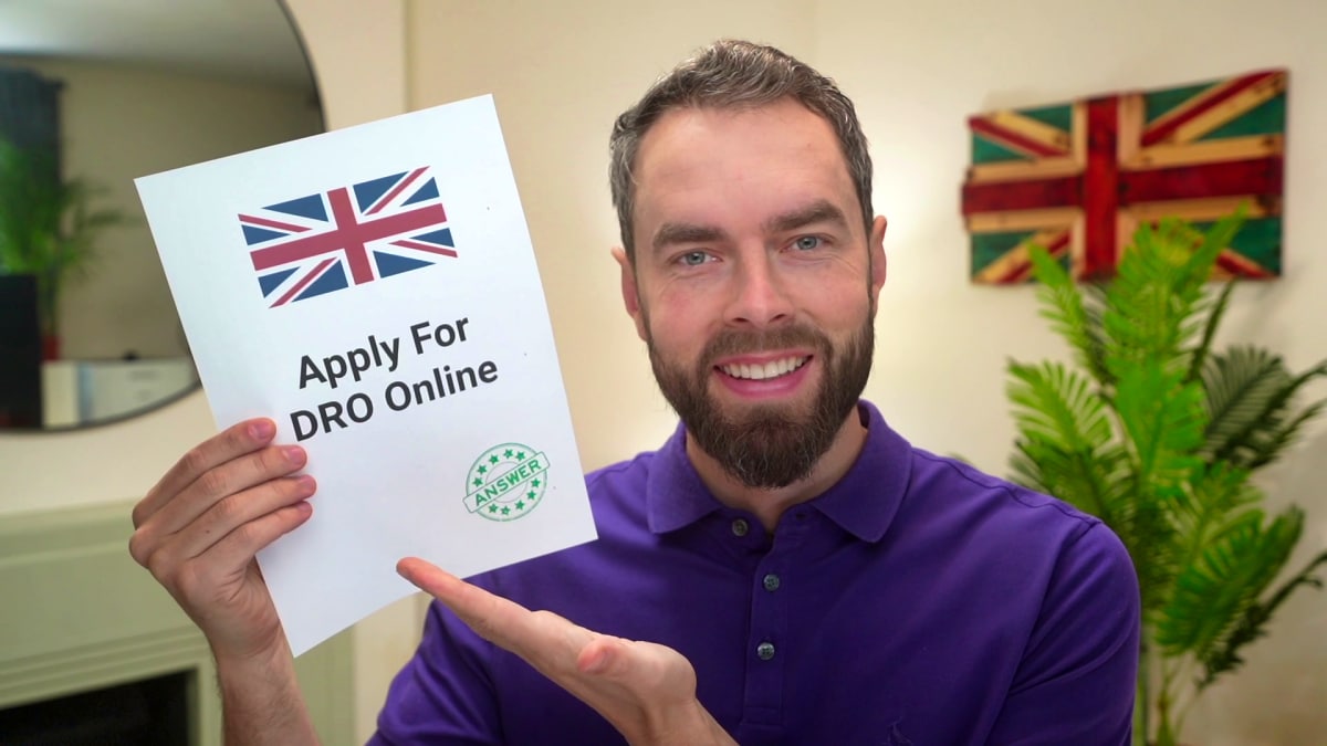 Apply For DRO Online - Step By Step Guide