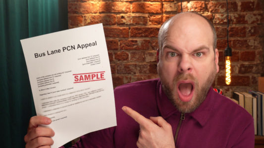 Bus Lane PCN Appeal Letter Template - Free Sample