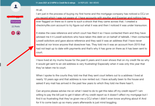 I Have a CCJ but Don't Know Who From - How To Resolve