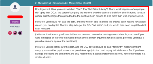 I Have a CCJ but Don't Know Who From - How To Resolve