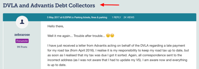 01782401192 - Who Called? Stop Advantis Debt Collectors