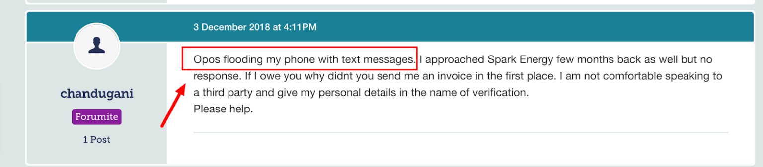 01389493417 - Who Called? Stop Opos Debt Collectors