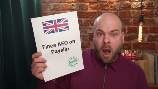 Fines AEO on Payslip - Here's Why and How to Stop Them