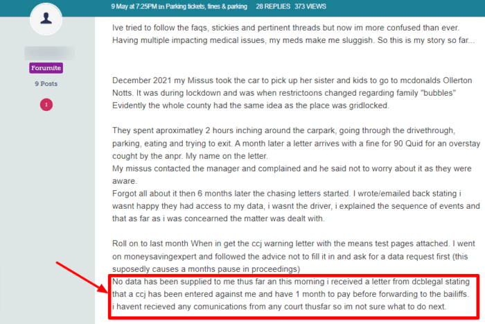 N244 Form for CCJ - Where to Send and What to Do?
