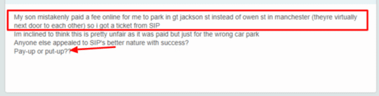 Sip Parking Fine - Should I Pay or Ignore It?