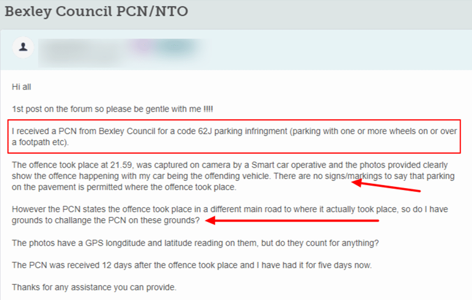 Bexley PCN - Pay or Appeal?