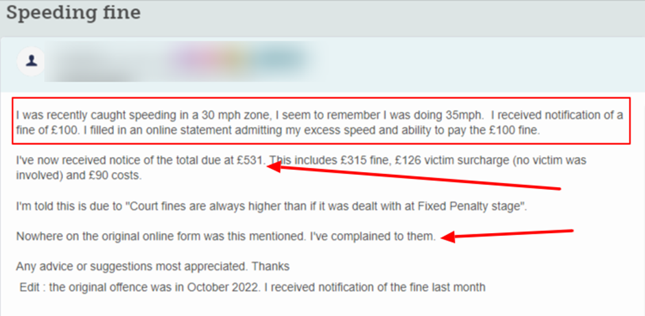 Conditional Offer of Fixed Penalty Notice - Pay or Appeal? UK Laws